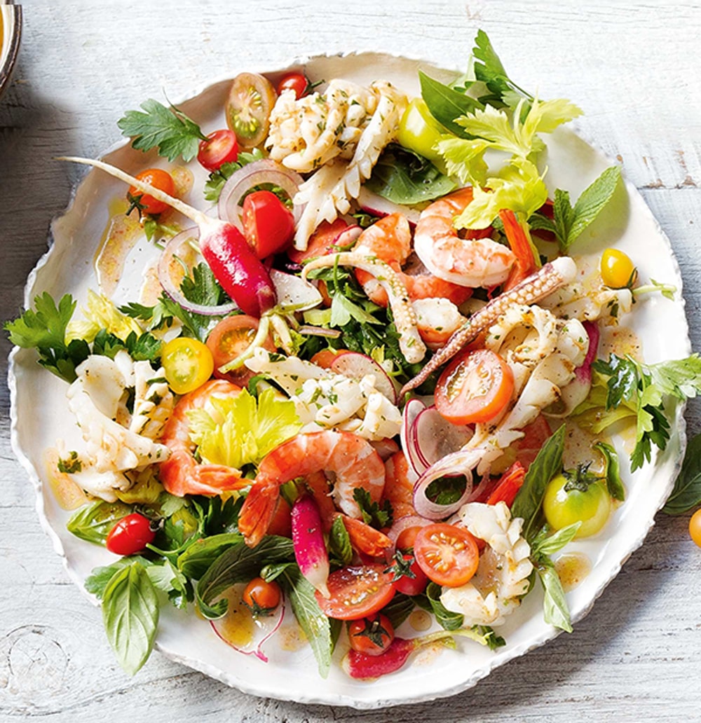 Seafood salad – Timam Du Chef