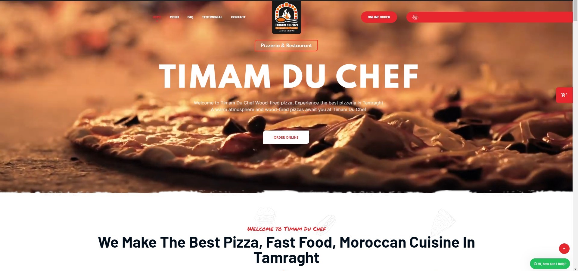 Timam Du Chef - Restaurant Near Me for the Best Moroccan Cuisine, Wood ...